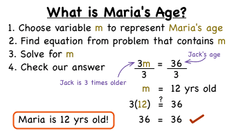 Variable Math Problems