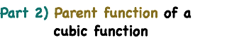 A parent function is the simplest form of a function that still ...