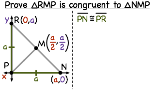 coordinate plane proof geometry