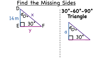 how to do special triangles
